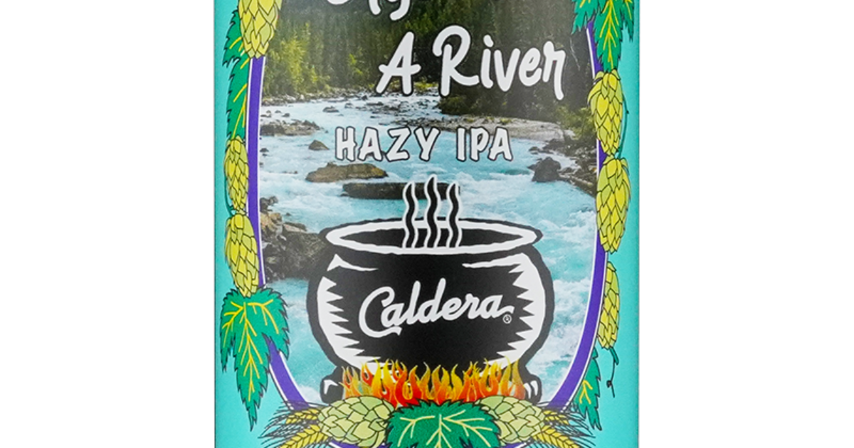 Cryo Me A River Hazy IPA - Caldera Brewing Company