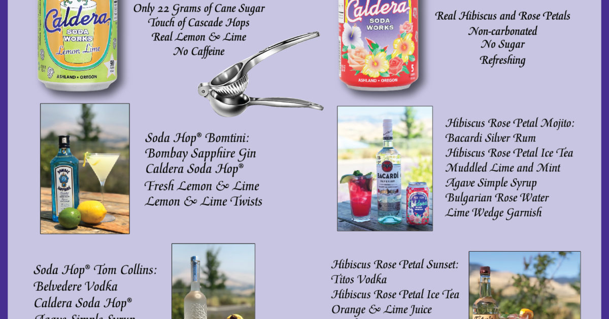 CRAFT SODAS - Caldera Brewing Company