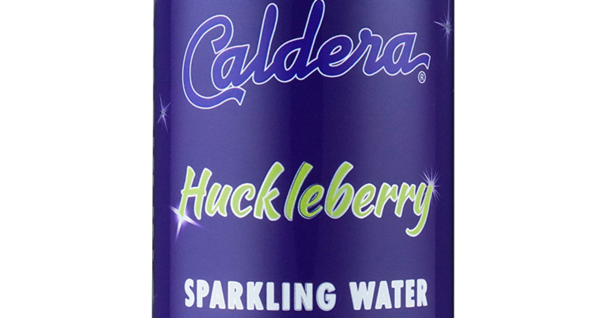 Huckleberry Sparkling Water - Caldera Brewing Company
